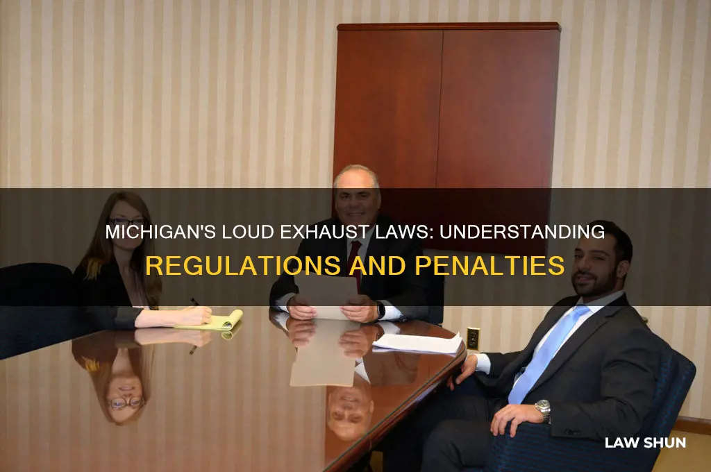Michigan's Loud Exhaust Laws: Understanding Regulations And Penalties ...