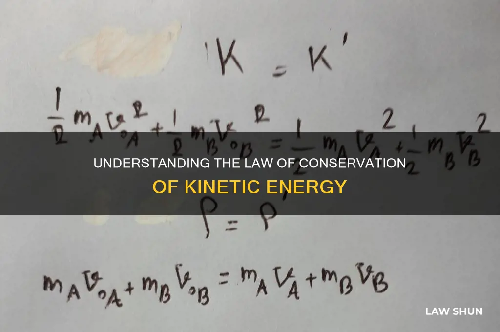 Understanding The Law Of Conservation Of Kinetic Energy | LawShun