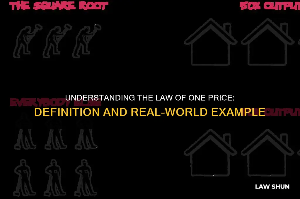 Understanding The Law Of One Price: Definition And Real-World Example ...