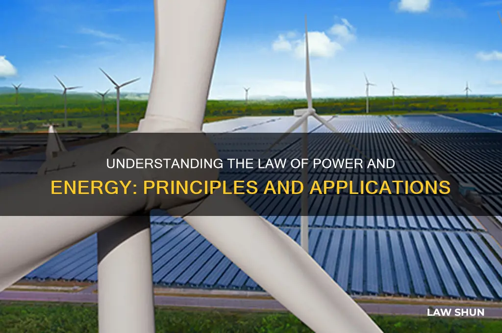 Understanding The Law Of Power And Energy: Principles And Applications ...