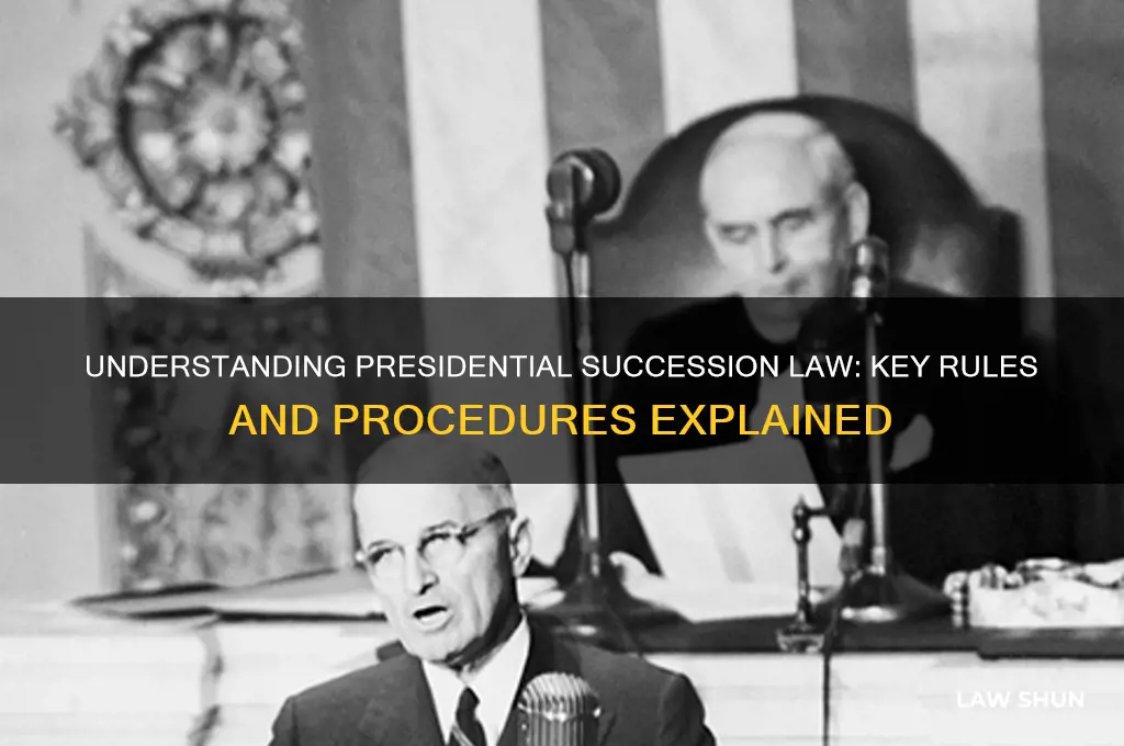 Understanding Presidential Succession Law: Key Rules And Procedures ...