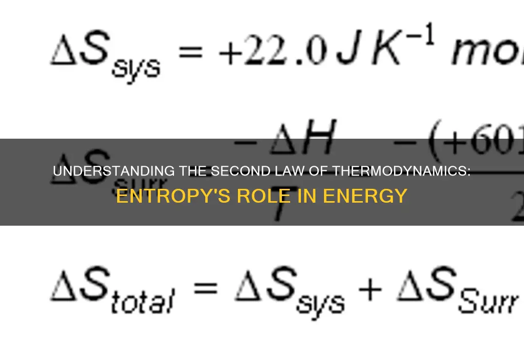 Understanding The Second Law Of Thermodynamics: Entropy's Role In ...
