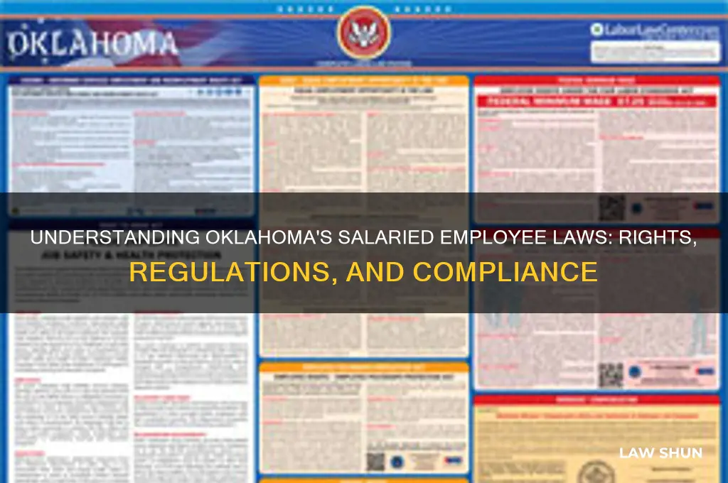Understanding Oklahoma's Salaried Employee Laws: Rights, Regulations ...