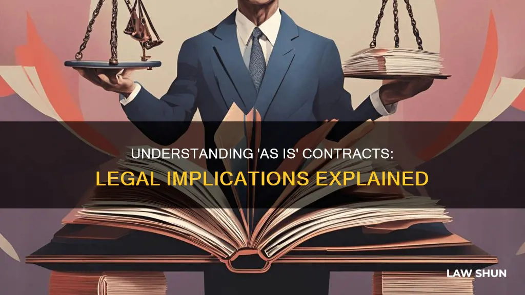 Understanding 'As Is' Contracts: Legal Implications Explained | LawShun