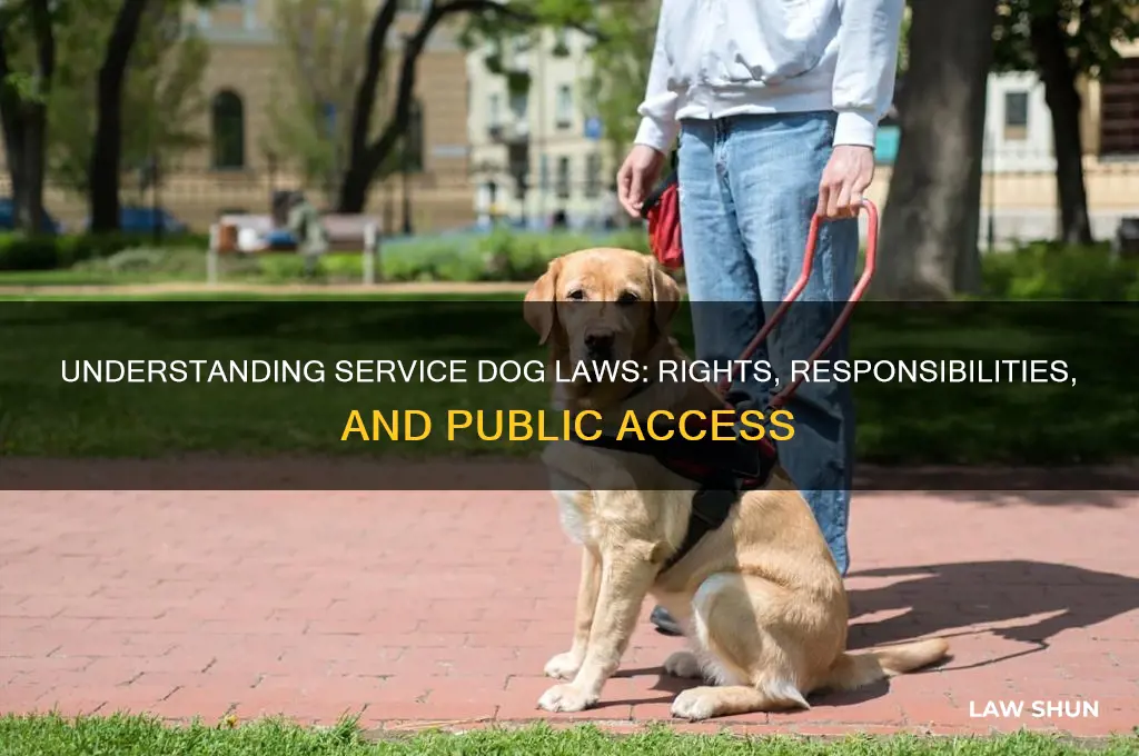 Understanding Service Dog Laws: Rights, Responsibilities, And Public ...