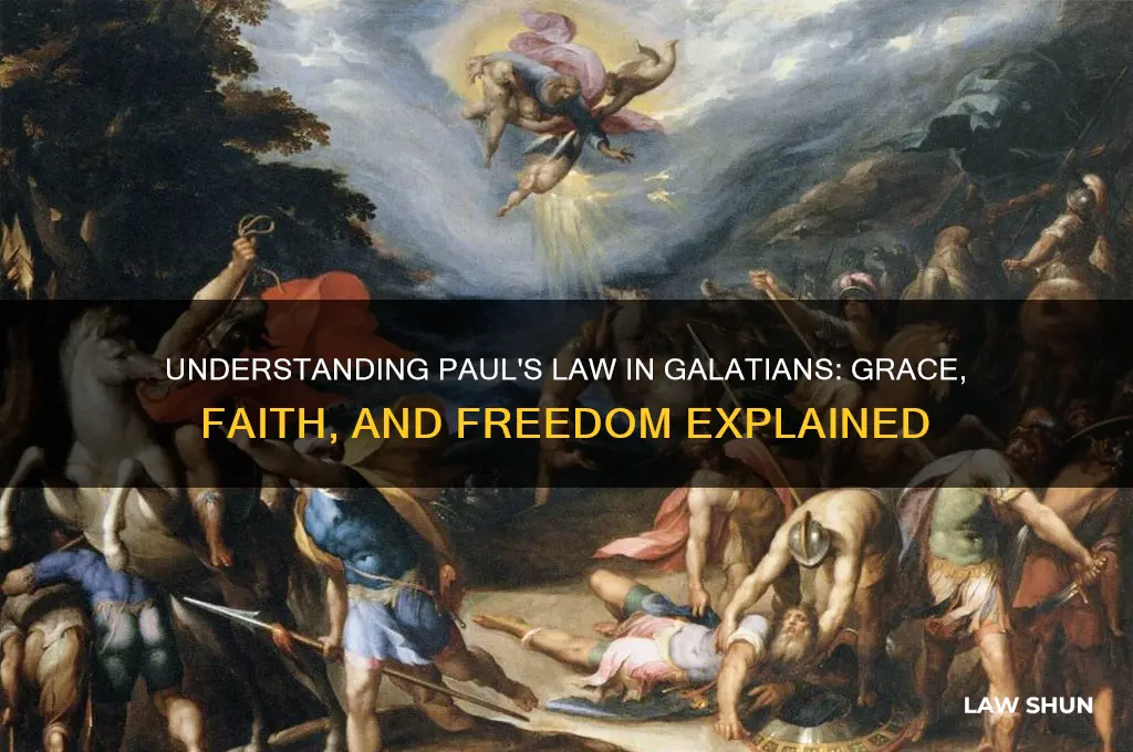 Understanding Paul's Law In Galatians: Grace, Faith, And Freedom ...