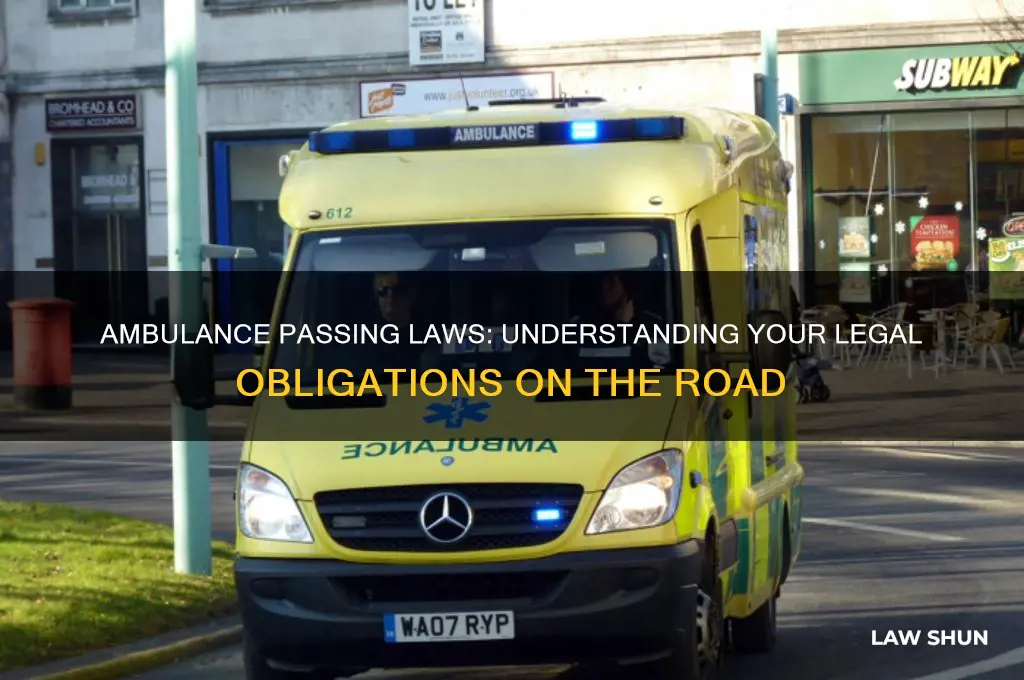 Ambulance Passing Laws: Understanding Your Legal Obligations On The ...