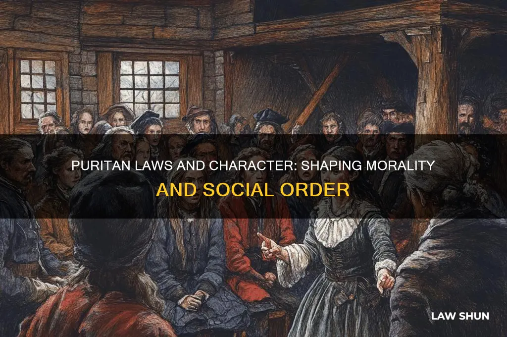 Puritan Laws And Character: Shaping Morality And Social Order | LawShun