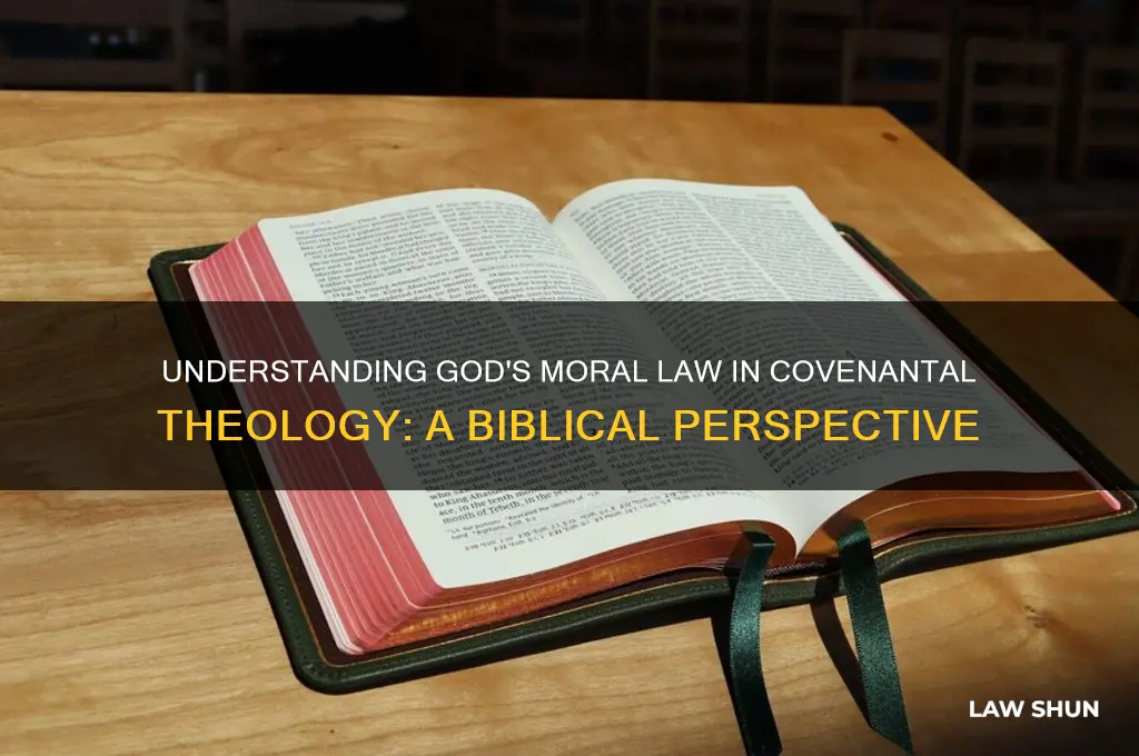 Understanding God's Moral Law In Covenantal Theology: A Biblical ...