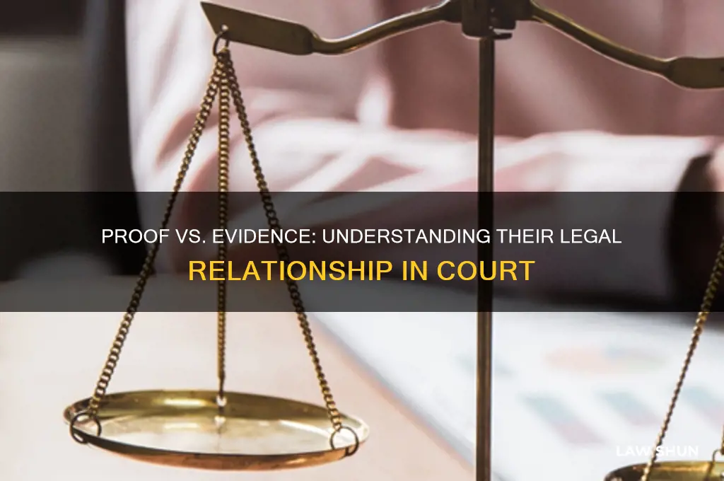 Proof Vs. Evidence: Understanding Their Legal Relationship In Court ...