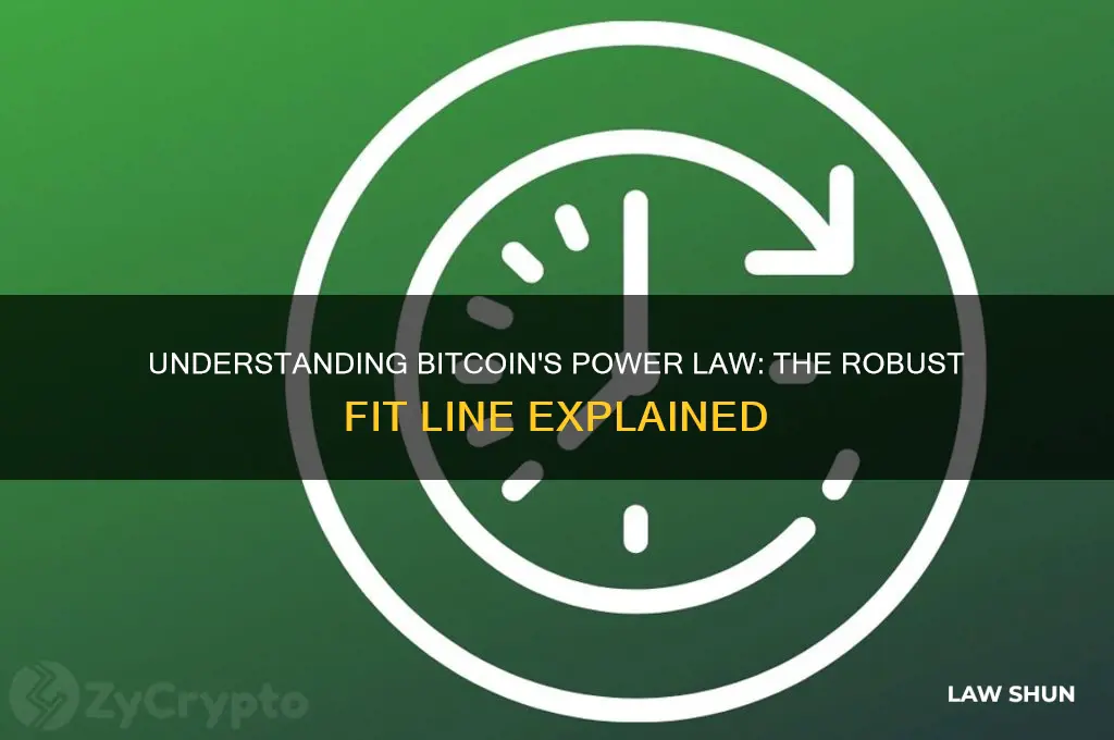 Understanding Bitcoin's Power Law: The Robust Fit Line Explained | LawShun