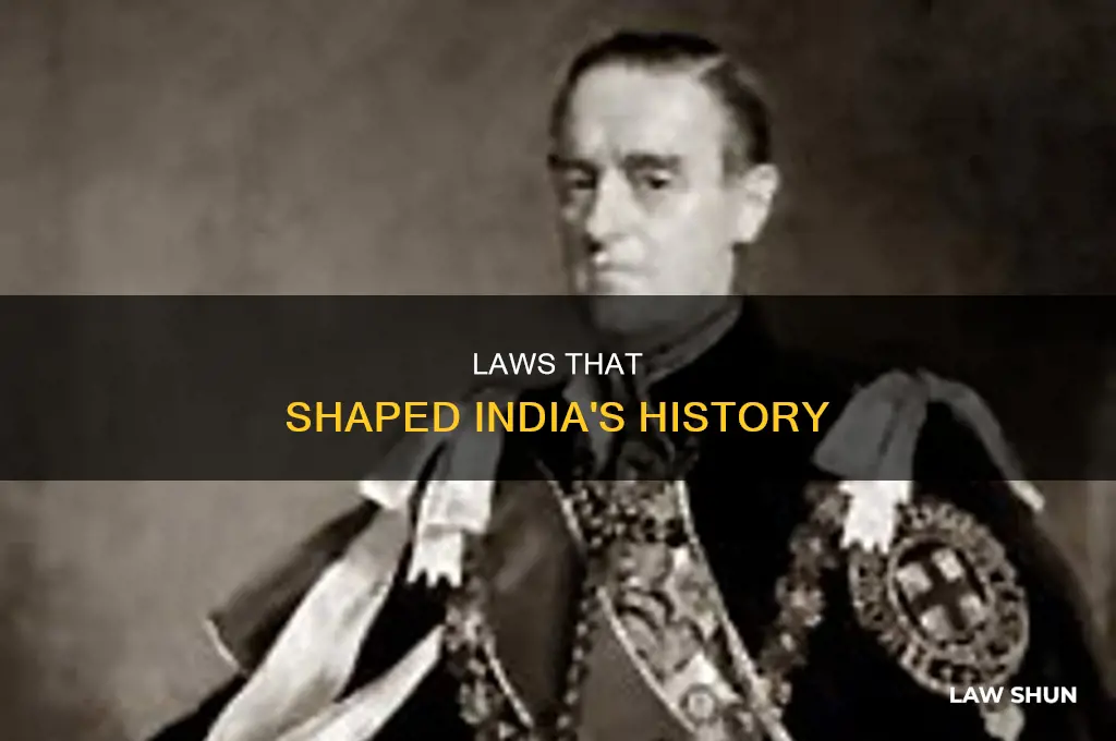 Laws That Shaped India's History | LawShun