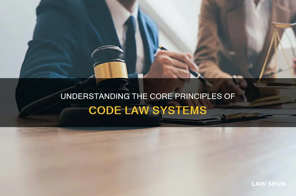 Understanding The Core Principles Of Code Law Systems | LawShun