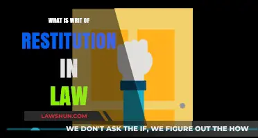 Understanding Writ Of Prohibition: Legal Definition And Practical ...