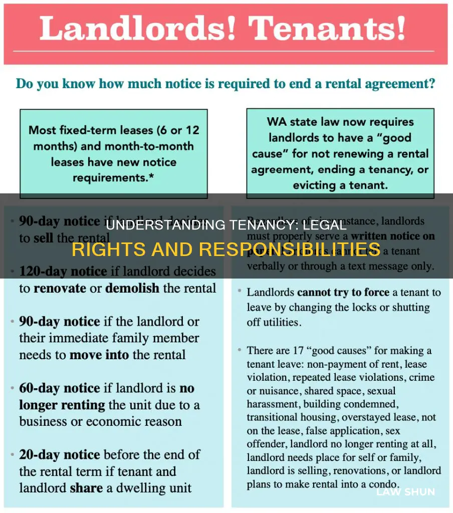 Understanding Tenancy: Legal Rights And Responsibilities | LawShun