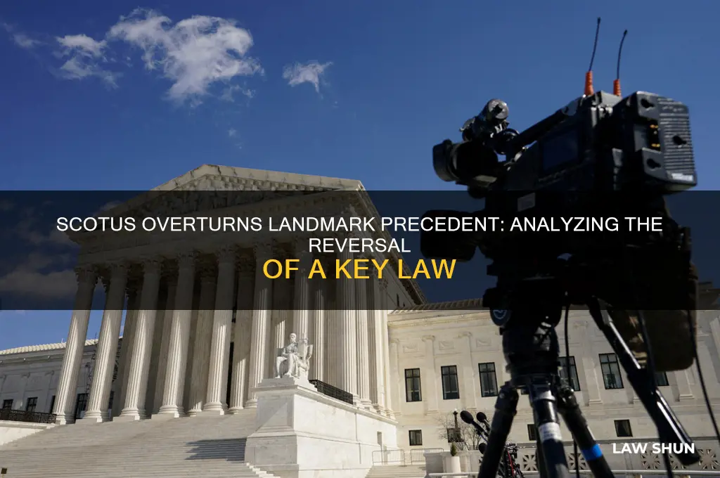 Scotus Overturns Landmark Precedent: Analyzing The Reversal Of A Key ...