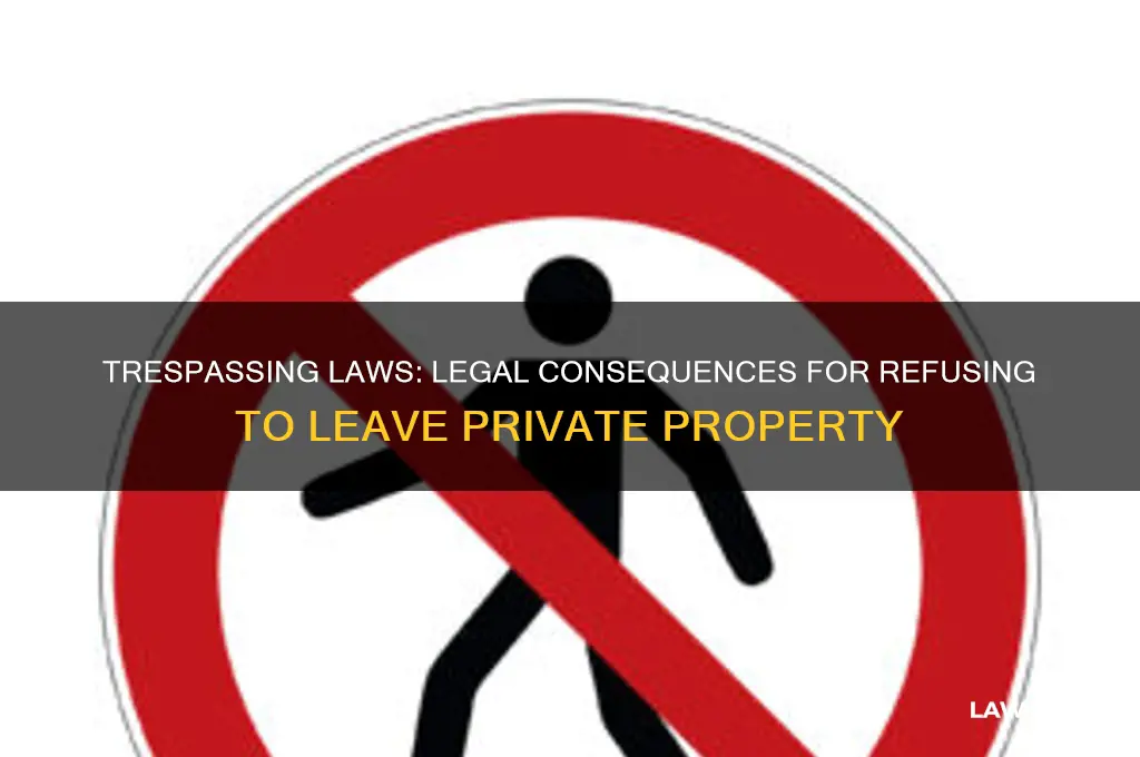 Trespassing Laws: Legal Consequences For Refusing To Leave Private ...