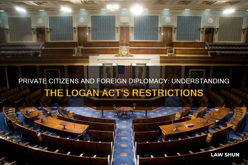 Private Citizens And Foreign Diplomacy: Understanding The Logan Act's ...