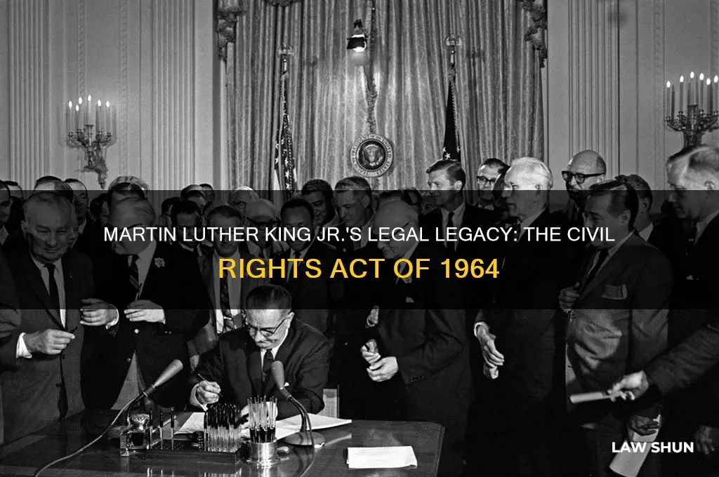 Martin Luther King Jr.'S Legal Legacy: The Civil Rights Act Of 1964 ...