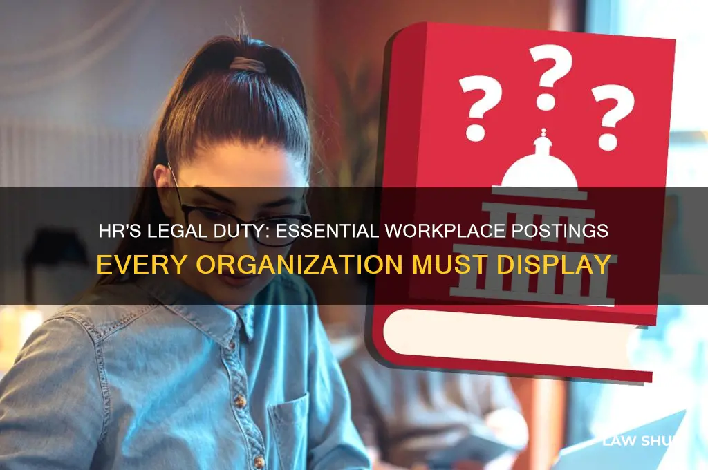 Hr's Legal Duty: Essential Workplace Postings Every Organization Must ...