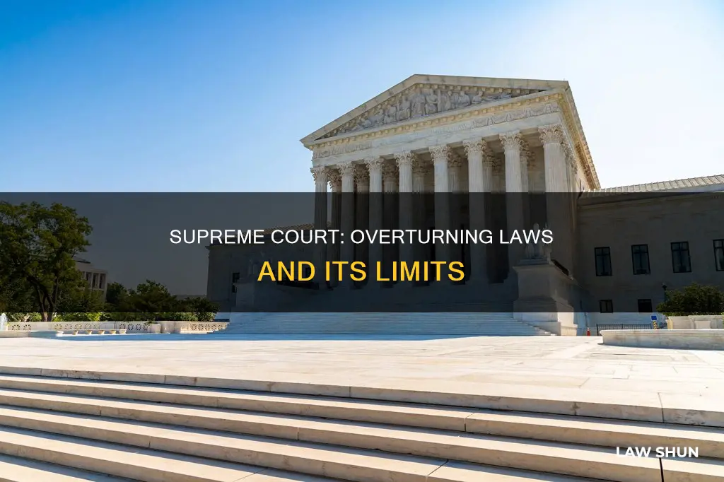 Supreme Court: Overturning Laws And Its Limits | LawShun