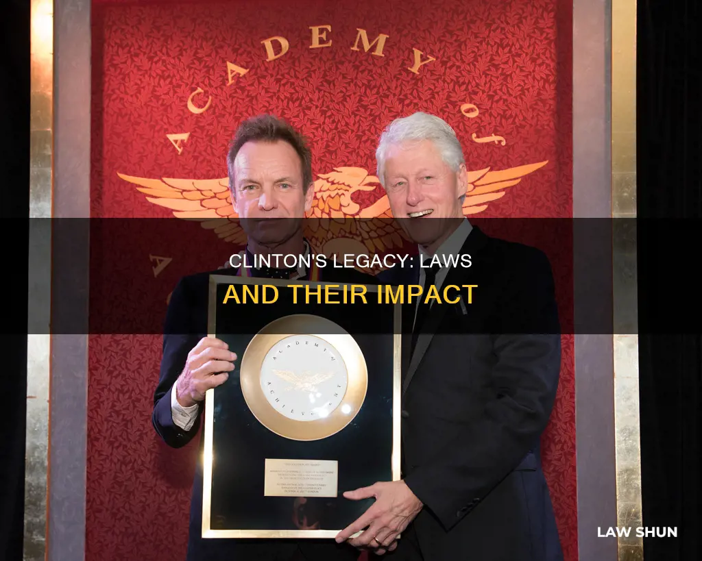 Clinton's Legacy: Laws And Their Impact | LawShun