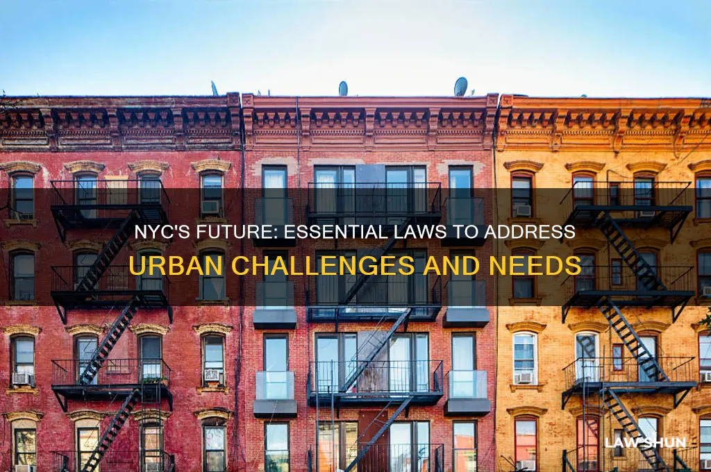 Nyc's Future: Essential Laws To Address Urban Challenges And Needs ...