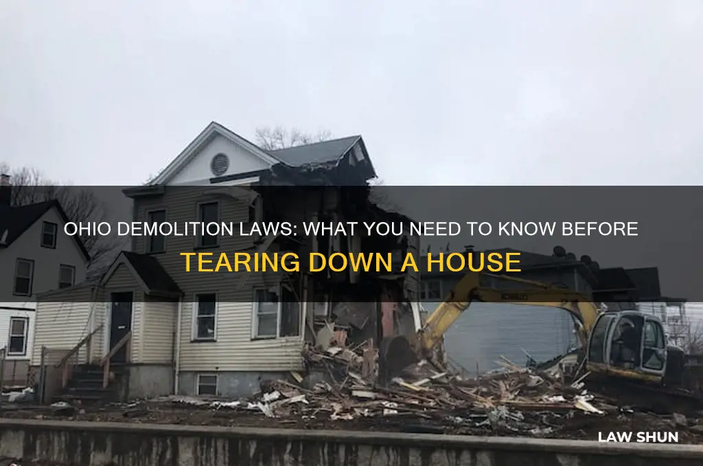Ohio Demolition Laws: What You Need To Know Before Tearing Down A House ...