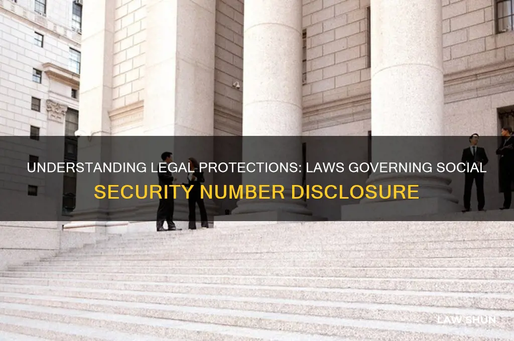 Understanding Legal Protections: Laws Governing Social Security Number ...