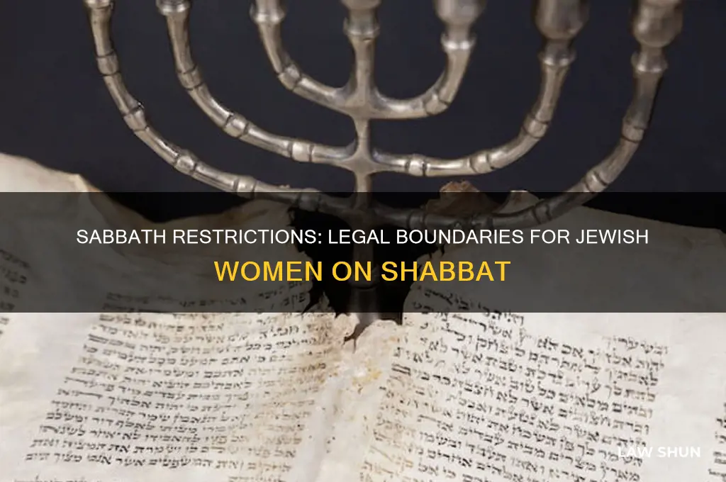 Sabbath Restrictions: Legal Boundaries For Jewish Women On Shabbat ...
