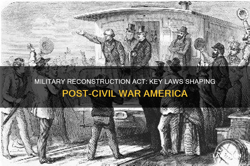Military Reconstruction Act: Key Laws Shaping Post-Civil War America ...