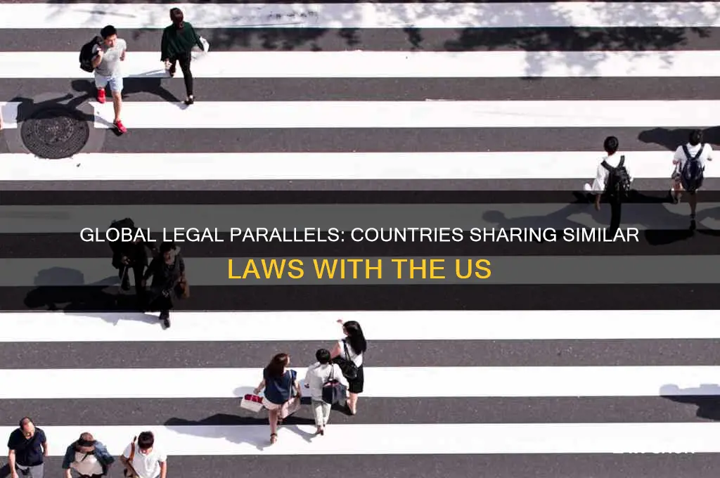 Global Legal Parallels: Countries Sharing Similar Laws With The Us ...