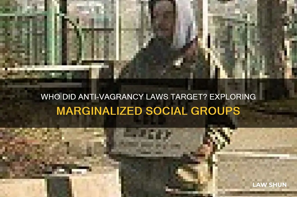 Who Did Anti-Vagrancy Laws Target? Exploring Marginalized Social Groups ...