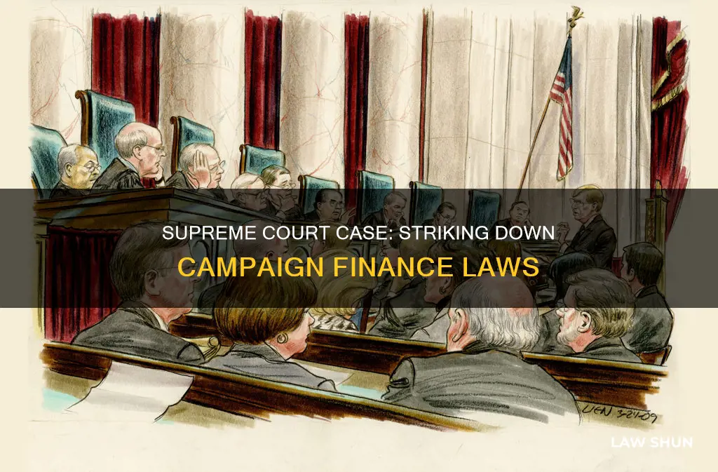 Supreme Court Case: Striking Down Campaign Finance Laws | LawShun