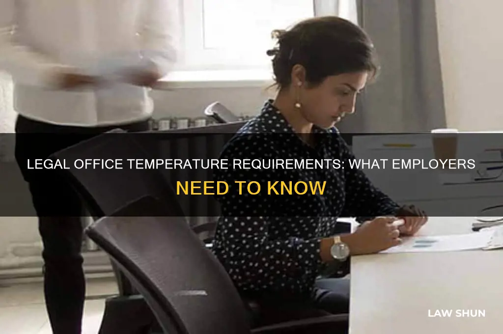 Legal Office Temperature Requirements: What Employers Need To Know ...