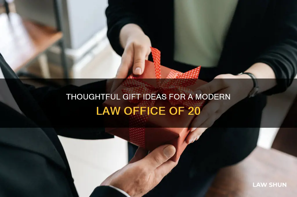 Thoughtful Gift Ideas For A Modern Law Office Of 20 | LawShun