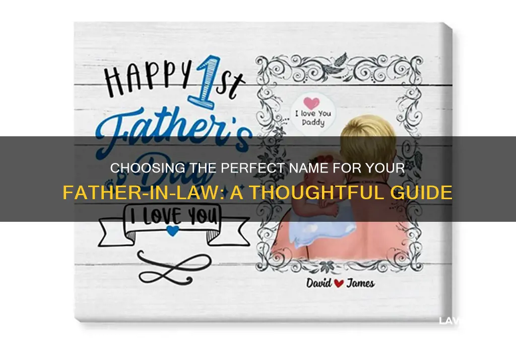 Choosing The Perfect Name For Your Father-In-Law: A Thoughtful Guide ...