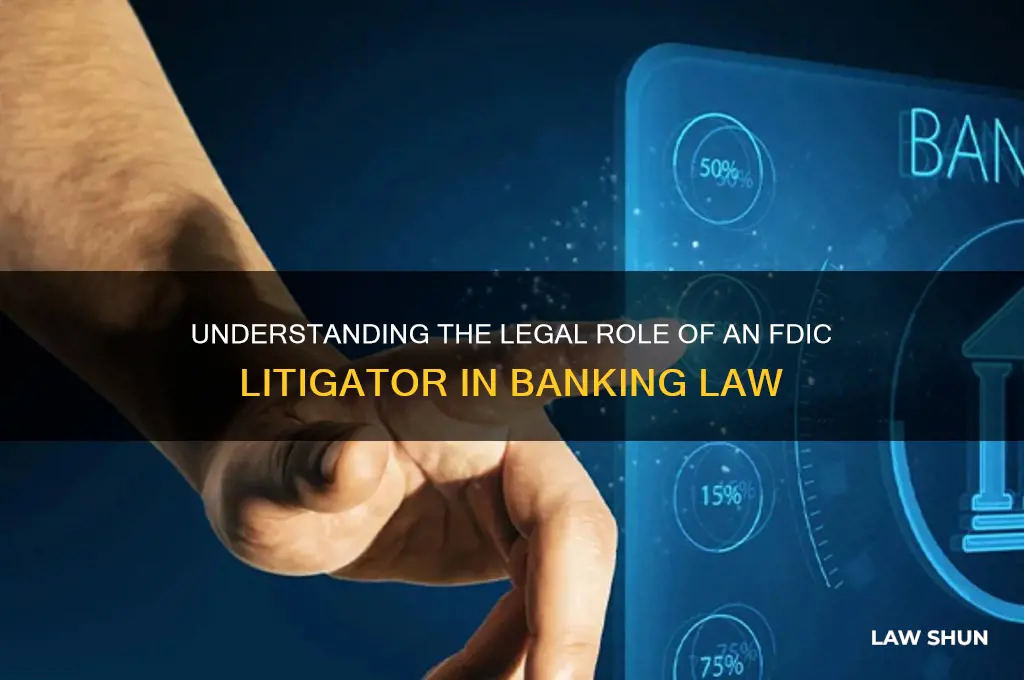Understanding The Legal Role Of An Fdic Litigator In Banking Law | LawShun