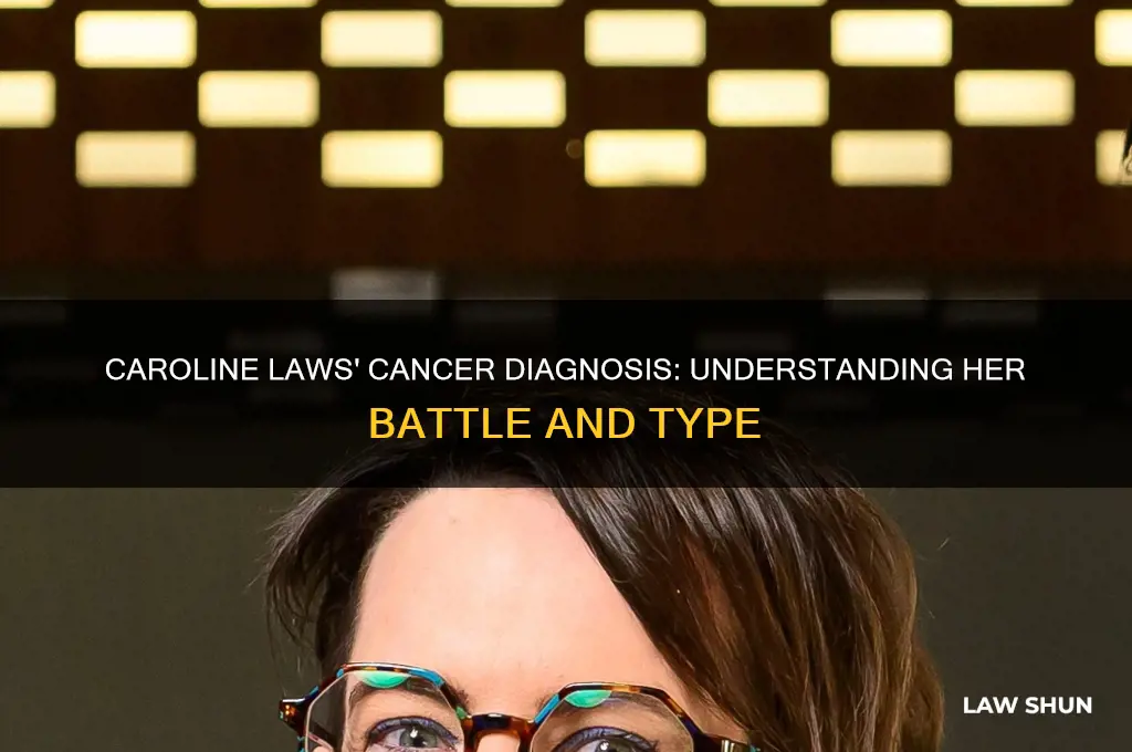 Caroline Laws' Cancer Diagnosis: Understanding Her Battle And Type ...