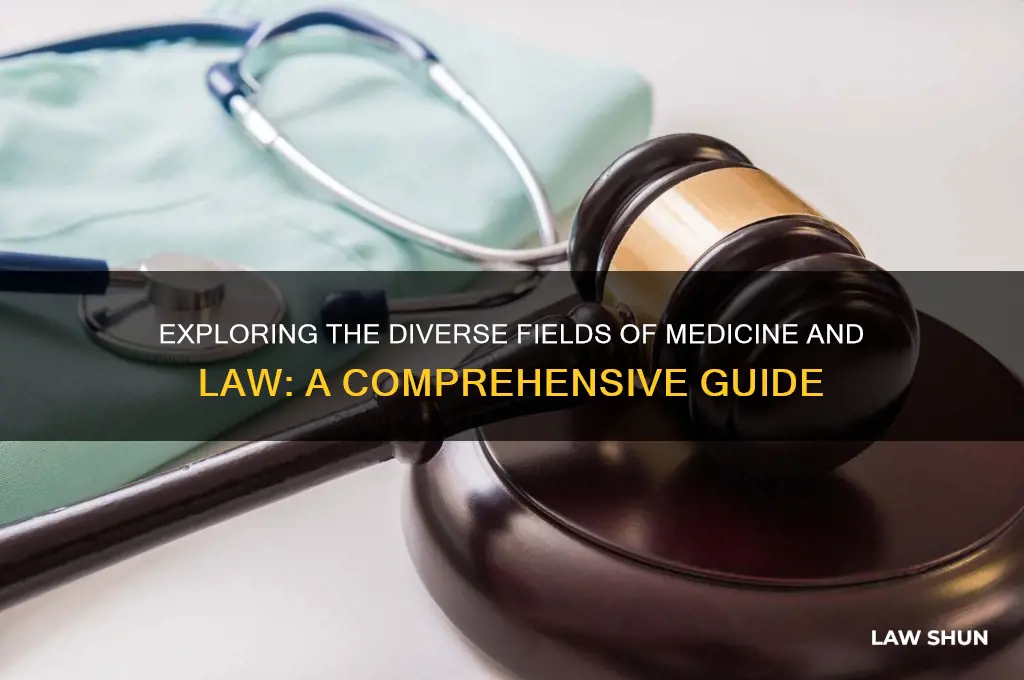Exploring The Diverse Fields Of Medicine And Law: A Comprehensive Guide ...