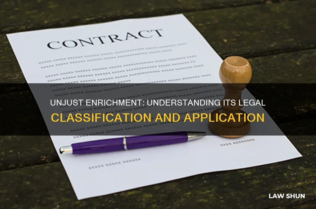 Unjust Enrichment: Understanding Its Legal Classification And ...