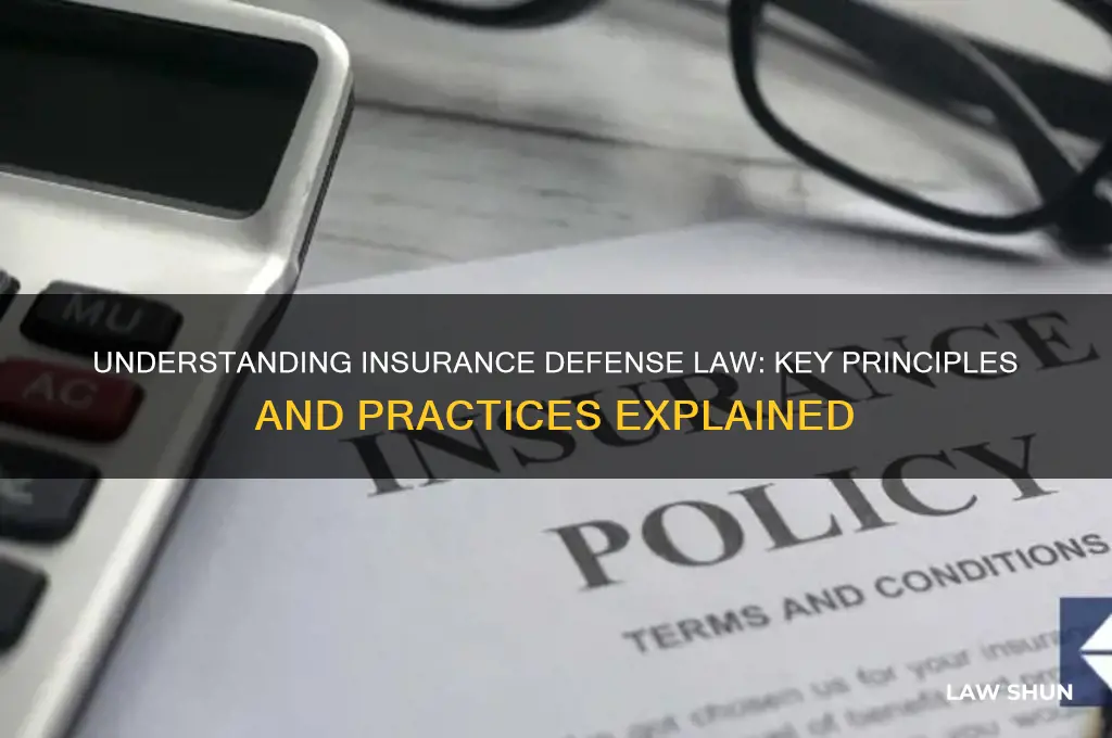 Understanding Insurance Defense Law: Key Principles And Practices ...