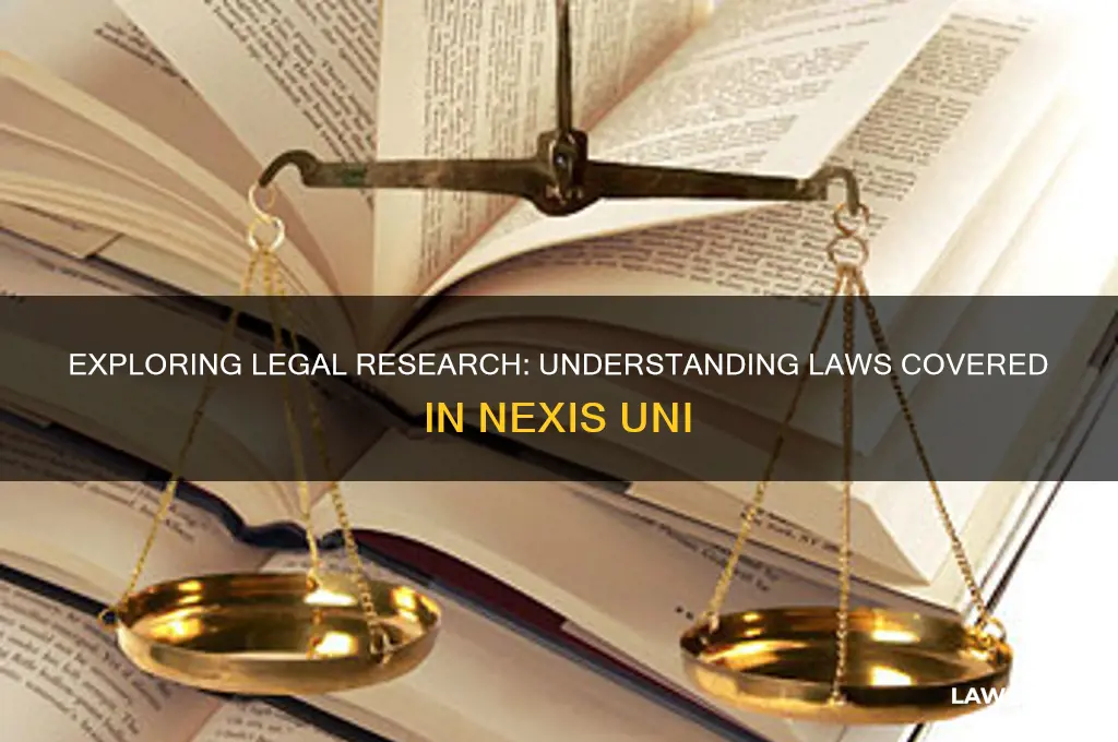 Exploring Legal Research: Understanding Laws Covered In Nexis Uni | LawShun