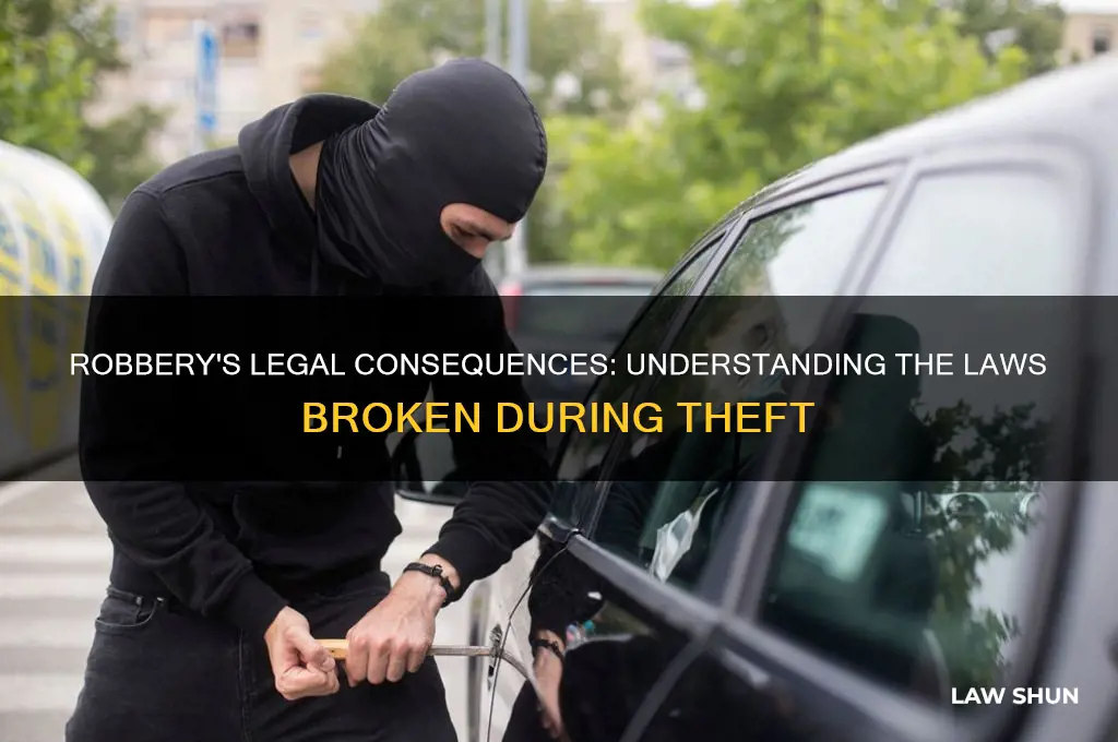 Robbery's Legal Consequences: Understanding The Laws Broken During ...