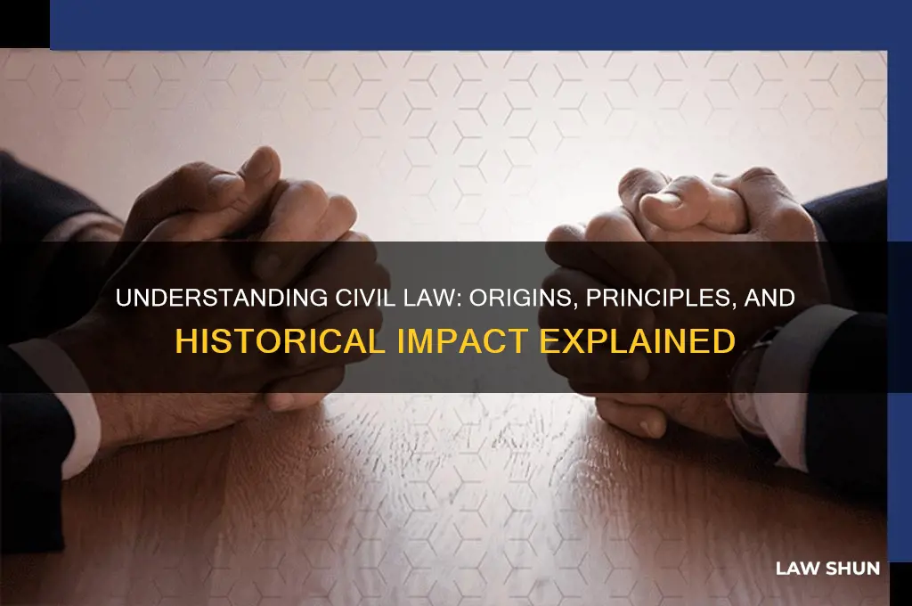 Understanding Civil Law: Origins, Principles, And Historical Impact ...