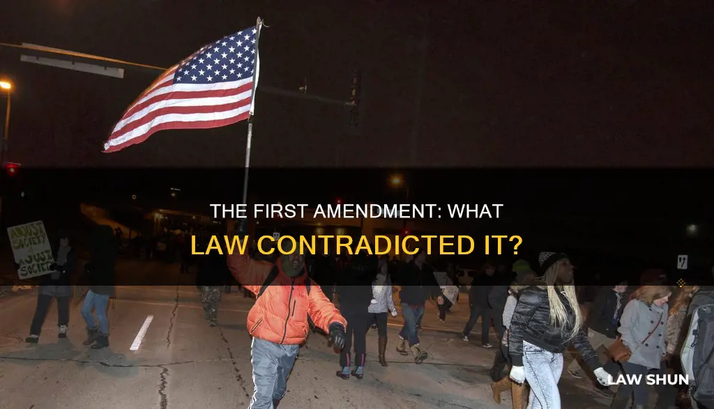 The First Amendment: What Law Contradicted It? | LawShun