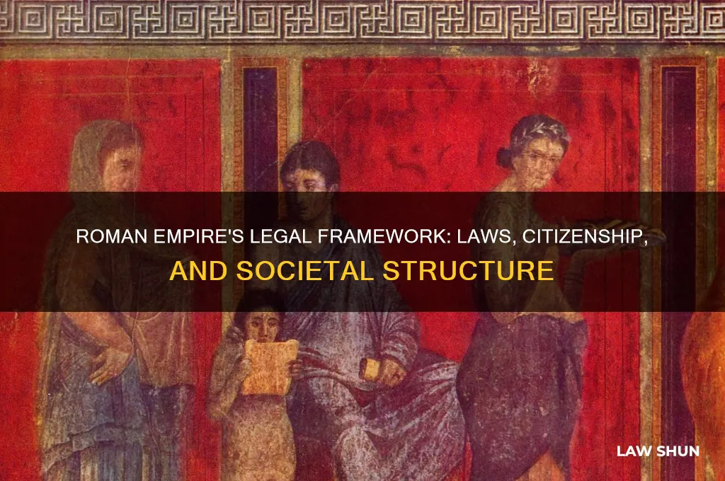 Roman Empire's Legal Framework: Laws, Citizenship, And Societal ...