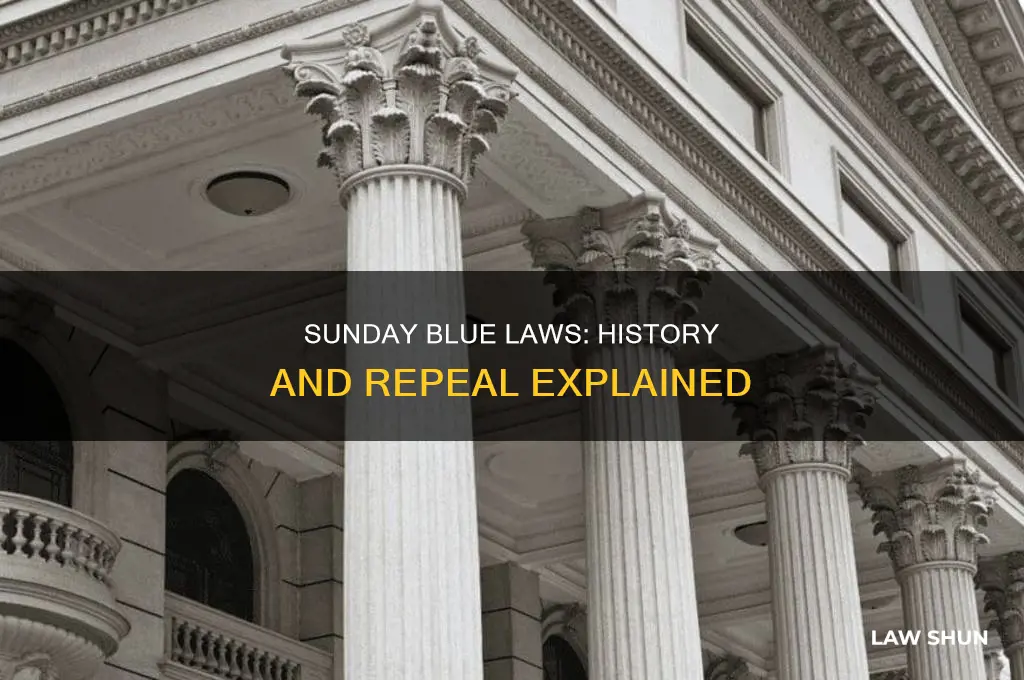 Sunday Blue Laws: History And Repeal Explained | LawShun
