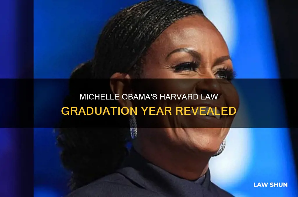 Michelle Obama's Harvard Law Graduation Year Revealed | LawShun