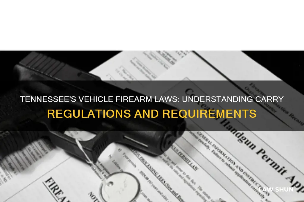 Tennessee's Vehicle Firearm Laws: Understanding Carry Regulations And ...